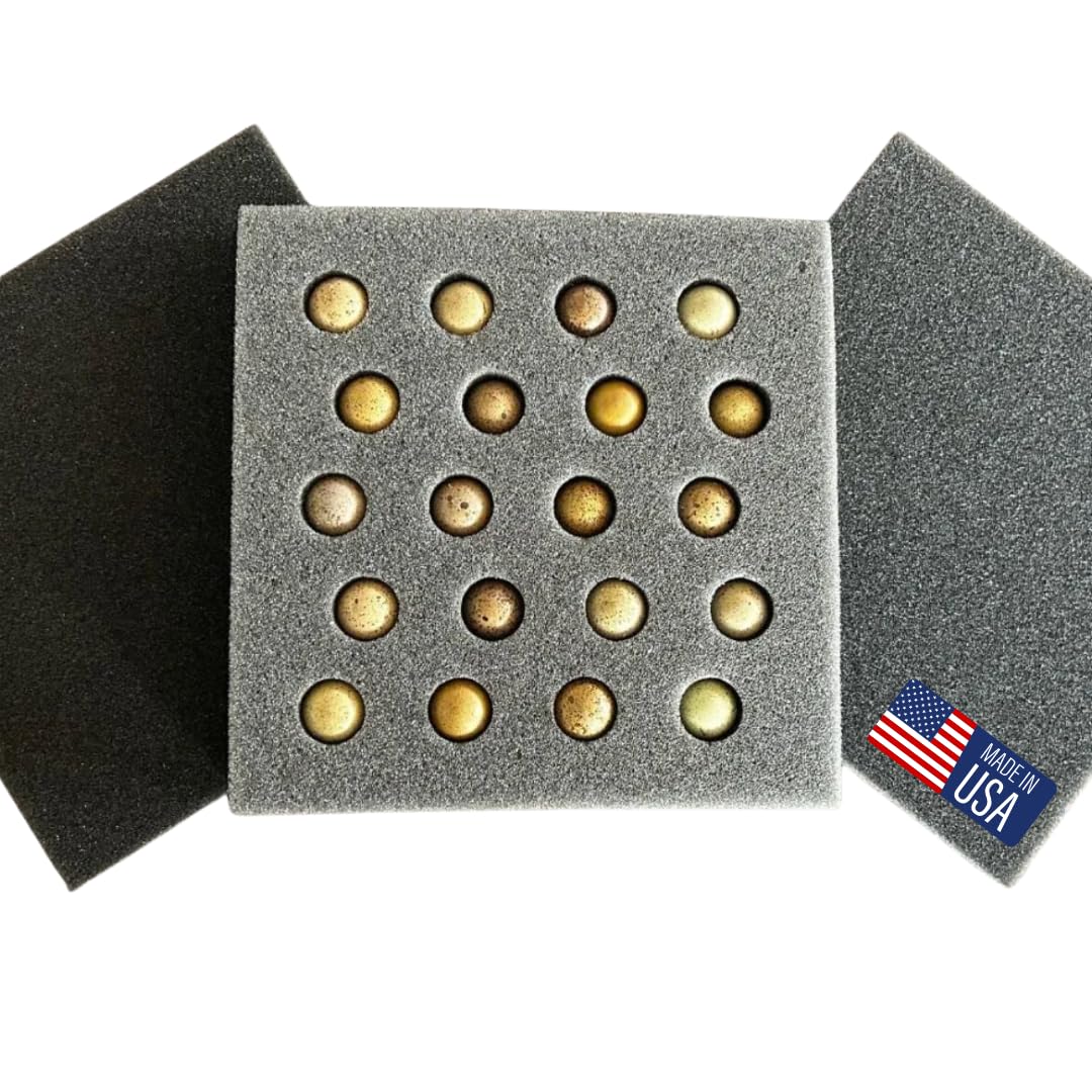 Button Quail Egg Foam Shipper 20 Hole Sets - Safe Egg Transport for Bu ...